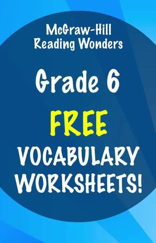 Wonders Words to Know | Grade 6 MEGA BUNDLE (1-6) | PDF + Easel Activities