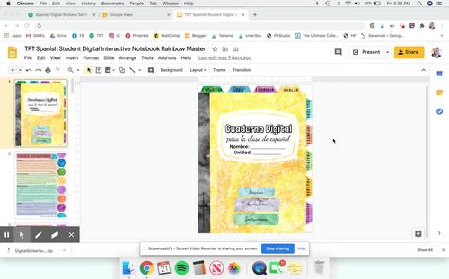 Editable Digital Stickers | Macarons for French Class | TPT