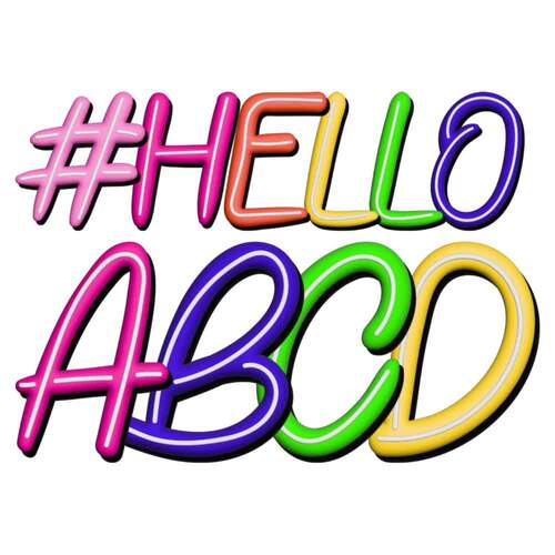 3D Back to School Bulletin Board Letters Font Bundle for Teacher by ...