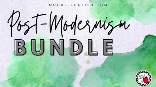 Post-Modernism Bundle (8 resources, 55+ pages, 80 questions) / Print ...