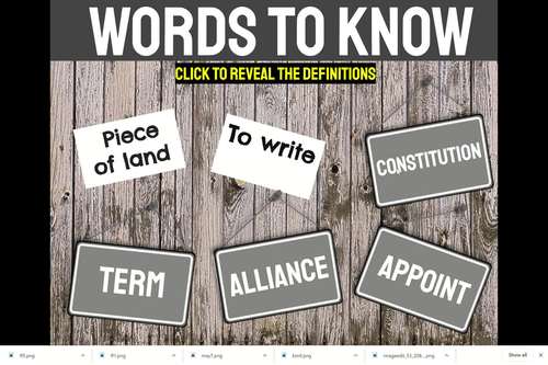 Founding Fathers Interactive Google Slides™ Presentation | Distance ...