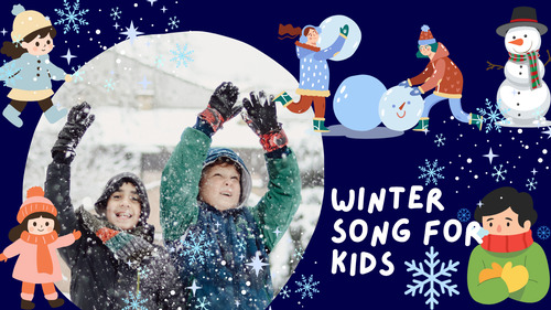 Winter Song for Kids – Educational Video with Real Winter Landscapes (1 ...