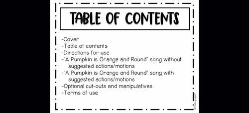 Circle Time | Preschool | Early Intervention Songs: Pumpkin Is Orange ...