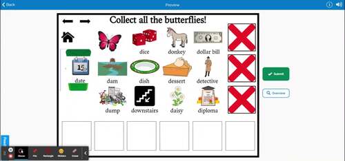 Spring Artic Game: Collect the Butterflies - early developing sounds ...