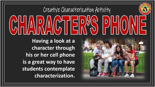 Beowulf - Creative Characterization Activity -The Character's Phone