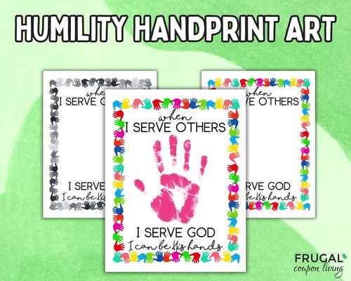 Humility for Kids, Serving Others & Footsteps of Jesus Bible-Based ...