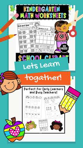 Fun & Foundational: Kindergarten Math Worksheets for Early Learners ...