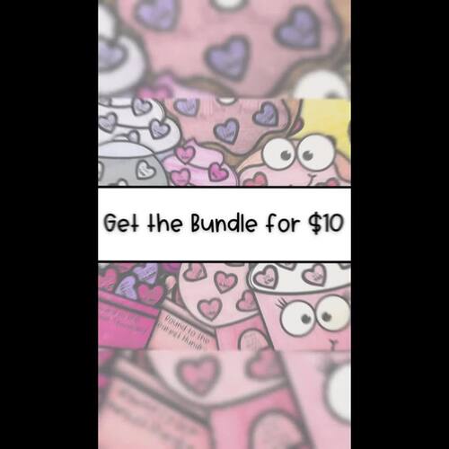 Valentine's Day Bubblegum Math Craft | Rounding Whole Numbers Using ...