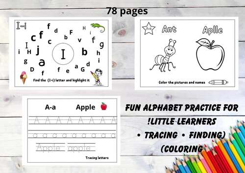 Alphabet Activities | Letter Tracing, Letter Hunt, and Coloring Pages ...