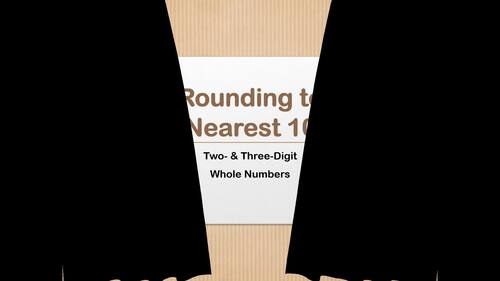 Math Rounding to Nearest 10 Guide Sheets by Lo's Learning Loft | TPT