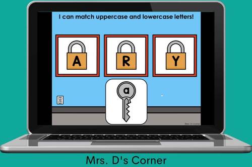Alphabet Escape Room Digital Activity | Distance Learning by Mrs Ds Corner