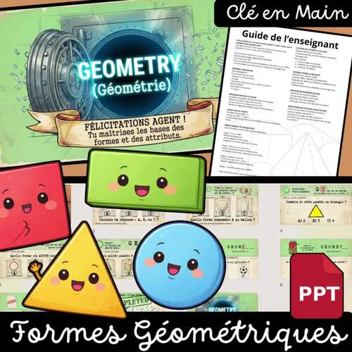 Escape Room Formes géométriques | Géométrie – Figures planes et solides ...