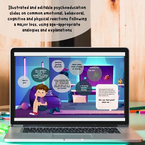 Upper Elementary & Middle School Grief Counseling Individual or Small ...