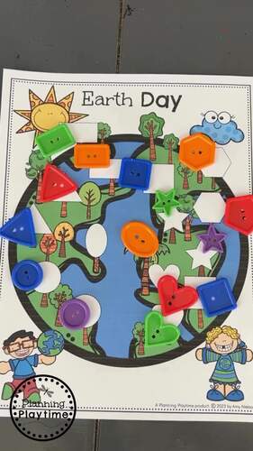 Earth Day Preschool Activities Binder | Spring Fine Motor & Learning ...