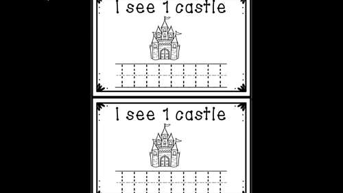 Cinderella Worksheets + Counting Book by Courageous with Crayons