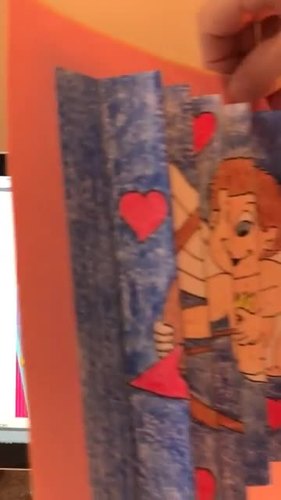 Valentine's Day: Crafts and Activities--Three Color-by-Number Agamographs