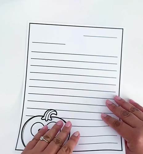 Halloween Friendly Letter Templates | No Prep Letter Writing | Fall ...