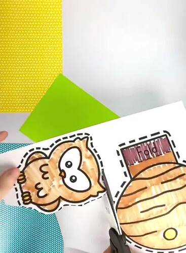 Owl Tree House Summer Craft Craftivity No Prep Cut & Paste Art Project ...