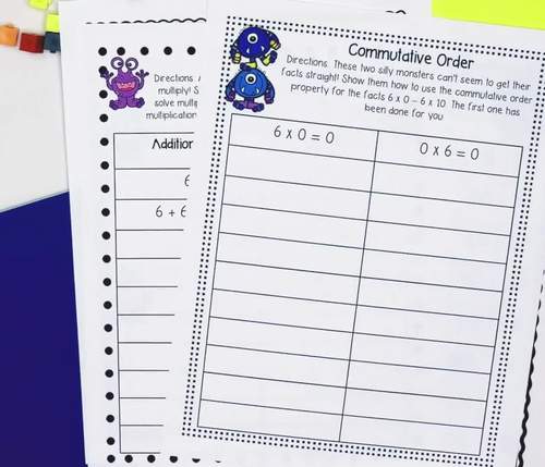 Printable 3rd Grade Multiplication Games & Fluency Practice for the ...