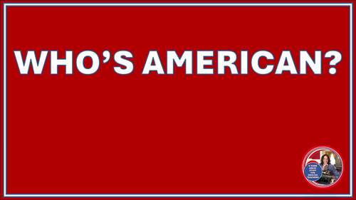 American Cultures- Who is American? Activity and Reflection Discussion ...