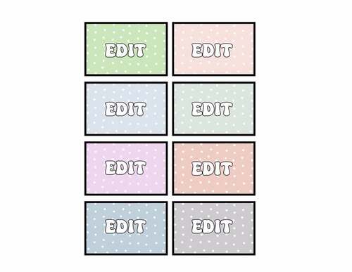 Boho Student Name Labels, Boho Classroom Labels, Printable Boho Locker Tags