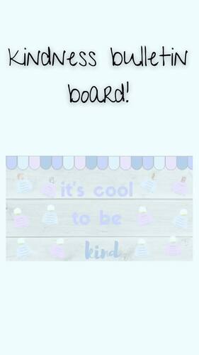 Winter Kindness Bulletin Board or Door Decor by Happily Hands On