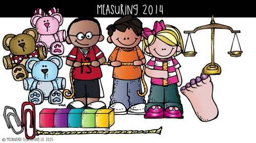 Measuring clip art Math clip art Science clip art COLORED Version