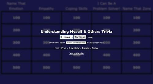 Social Emotional Learning (SEL) Jeopardy Game by Internal Werk | TPT