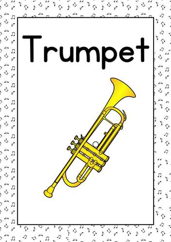 Brass Family Posters - Black and White Music Notes by Mara Mattheus Music