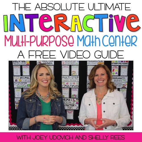 Math Centers - A FREE Video Guide for the Ultimate, Multi-Purpose Math ...