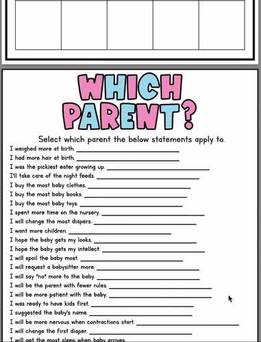 Baby Shower Games Bundle Printable Activities Icebreaker Games Baby Shower
