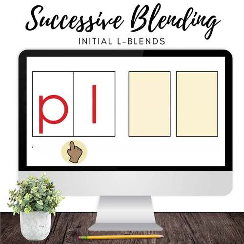 Sound by Sound Digital Blending Board Initial L Blends by Sellika Reese