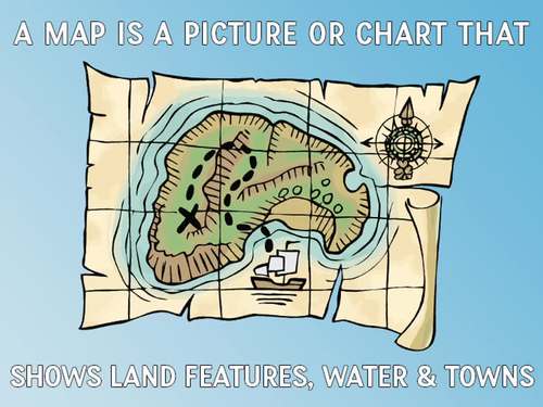 Map Skills Song by The Brighter Rewriter | Teachers Pay Teachers