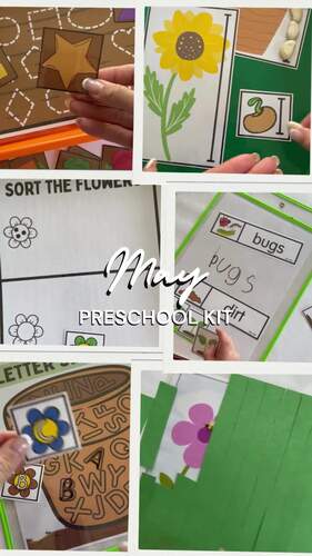 GARDEN – Preschool Activity Kit - Preschool, Pre-K, Kindergarten by ...