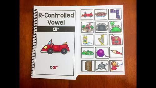 R-Controlled Vowels Interactive Blending Books (6 Books) - Bossy R ...