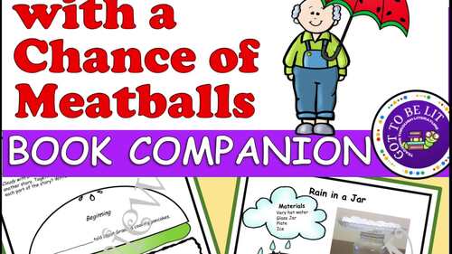 Cloudy With a Chance of Meatballs Spring Read Aloud Activities by Got ...