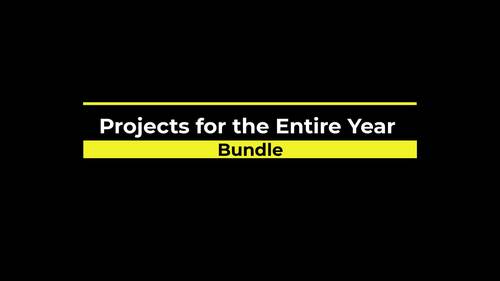 ENTIRE YEAR ART BUNDLE | 12 Drawing & Painting Projects | EASY Digital ...
