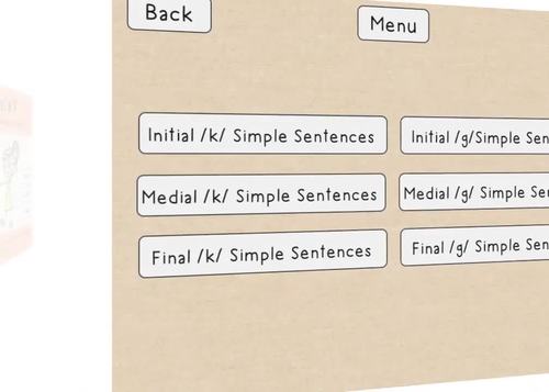 Velar Fronting K and G Simple Silly Sentences Speech Therapy Boom Cards