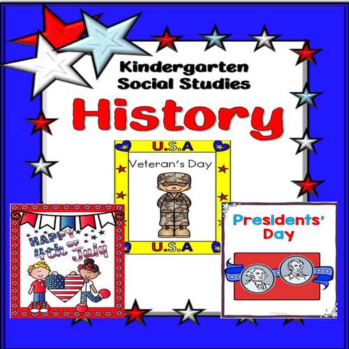Kindergarten Social Studies History by Pint Size Learners | TPT
