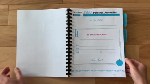 Teacher Binder and Planner Upper-Elementary Bundle | TPT