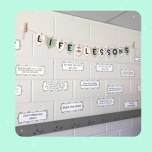 Classroom Behavior Management Bulletin Board Display by Love Learning