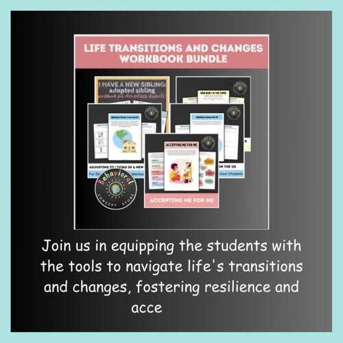 Life Transitions and Changes bundle by Behavioral Concepts Store