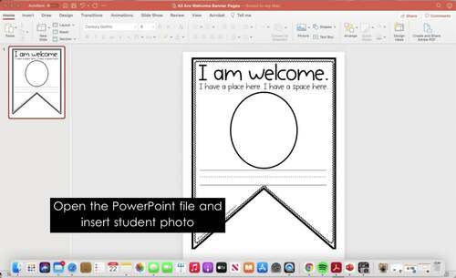 All Are Welcome Banner | Social Emotional Learning Activity for Back to ...