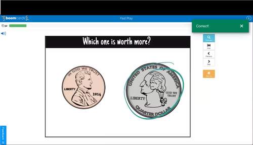 Boom Cards™ Money Identification: Which is Worth More? | TPT