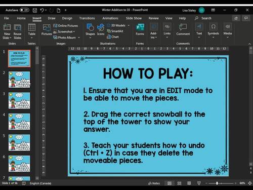 Winter Addition to 10 | Digital Interactive Addition Activities by Play ...