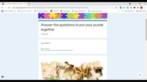 Treble Clef Note Name Puzzles | Digital Puzzle Games by Dynamic Music ...