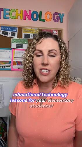 Technology Curriculum Activities Bundle | Grades K-5 Full Year Computer Lab