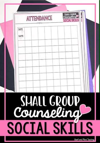 Social Skills Small Group Counseling Curriculum for distance learning
