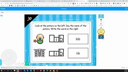 Boom Cards CVC Words Word Families Short I by Classroom Decor Shop