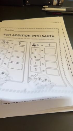 Fun Addition and Subtraction with Santa | For Kindergarten, 1st, 2nd